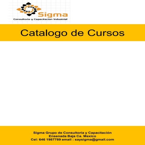 Catalogo de Cursos | PDF