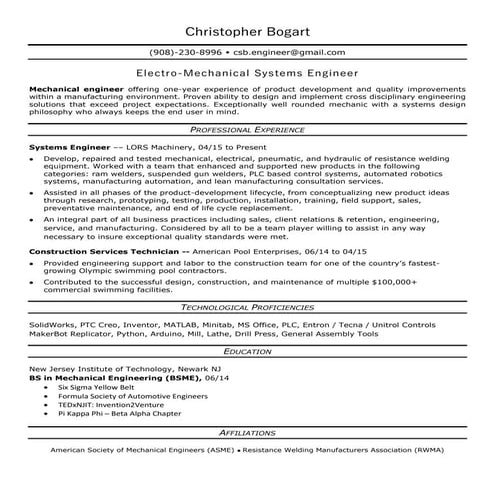 Jeremiah Rogers Resume 11-1-2016 | PDF