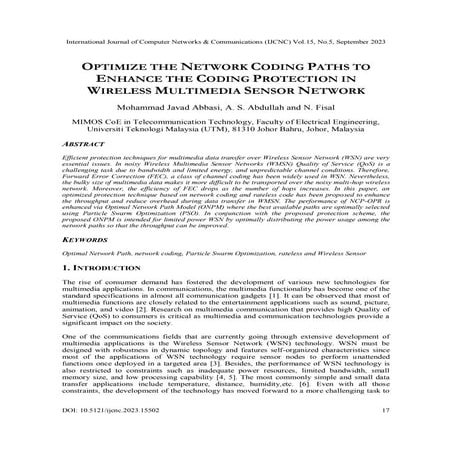 Optimize The Network Coding Paths To Enhance The Coding Protection In Wireless Multimedia Sensor