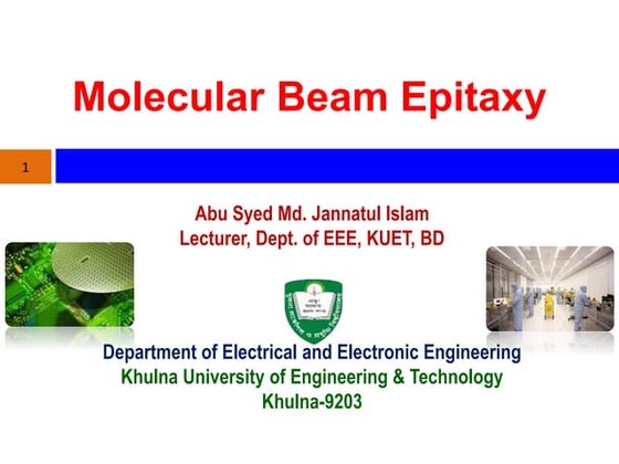 Epitaxy | PPTX | Chemistry | Science