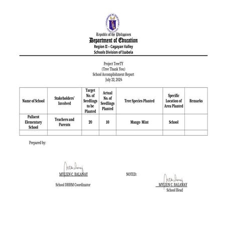 155536-PALLACOT ELEMENTARY-SCHOOL-Project-TreeTY-Template ...