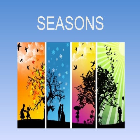 THE FOUR SEASONS GRADE 1 | PPTX