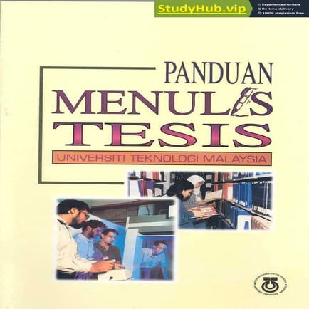 15642556-Panduan-Menulis-Tesis-UTM | PDF