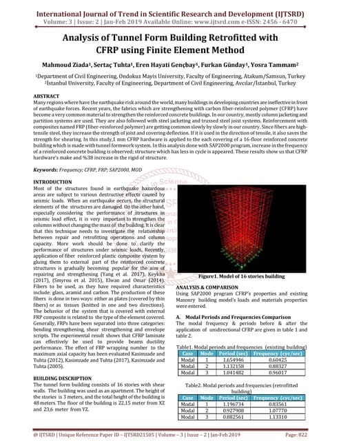 Analysis and Comparison of R.C.C Conventional Slab& Flat Slab Under Seismic & Temperature Load ...
