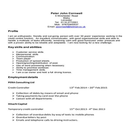 peter cv current Feb 15 | DOCX