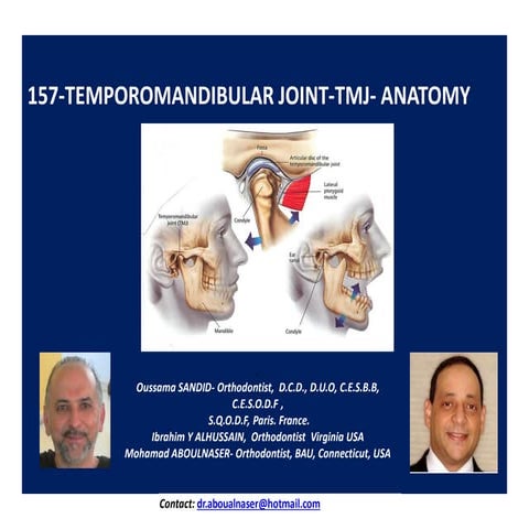157 temporomandibular joint-tmj- anatomy | PDF