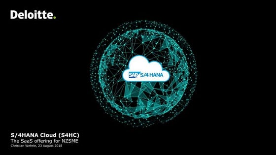S4 HANA presentation.pptx | Cloud Computing | Internet