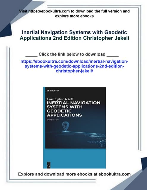 INERTIAL NAVIGATION SYSTEM notes.docx | Auto Navigation Systems | Auto ...