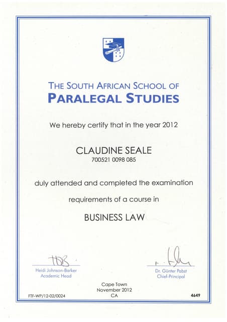 Certificate RE1 | PDF | Business Utilities | Business