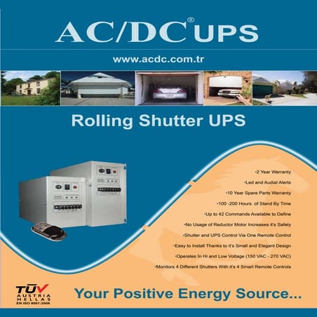 Rolling Shutter UPS | PDF
