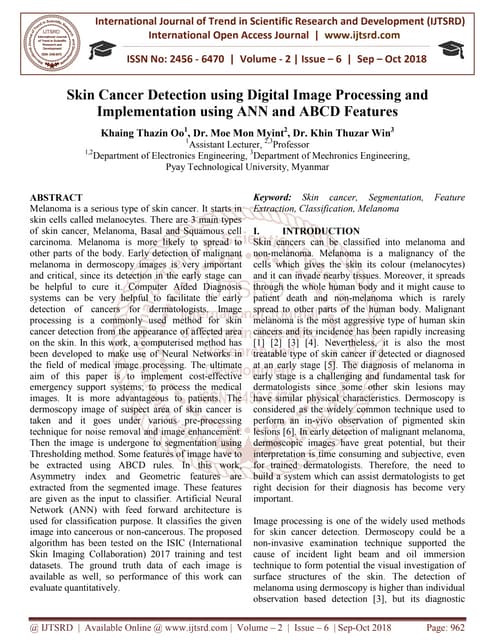 SKin lesion detection using ml approach.pptx
