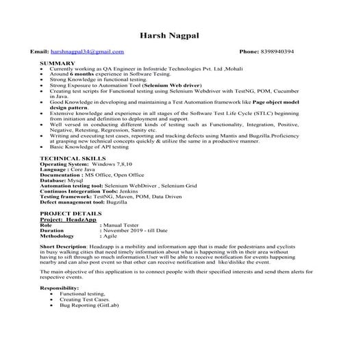 Resume | PDF