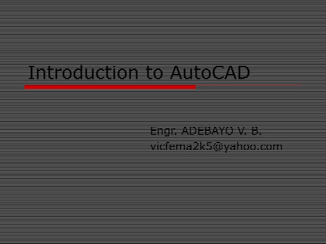 AutoCAD drawing layout using layout tool | PPTX