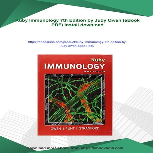 Kuby Immunology 7th Edition by Judy Owen (eBook PDF) | PDF
