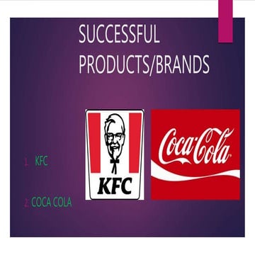 Successful KFC & Cocacola | PPTX