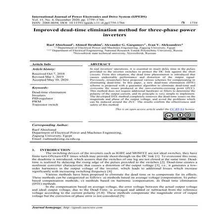 Sensorless vector control of psms drives wquipped with inverter output ...
