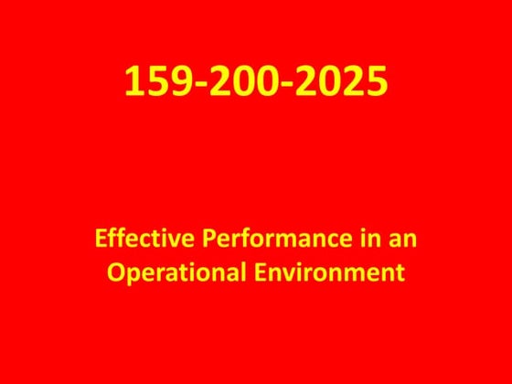 TRADOC OE Operational Environment 2010-2025 | PPTX