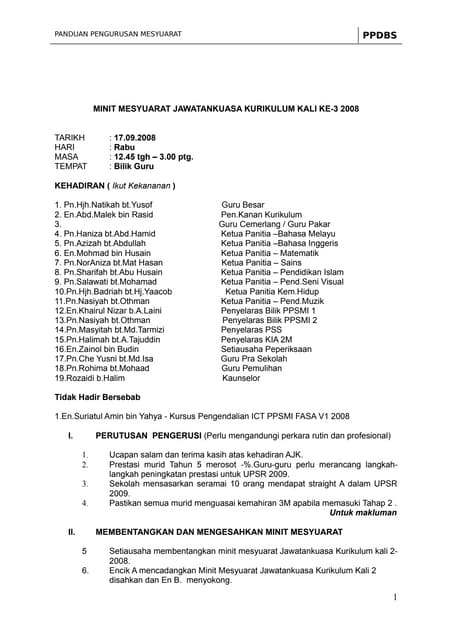 Jawatankuasa kemajuan dan keselamatan kampung | DOCX