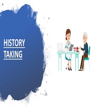 History taking | PPTX