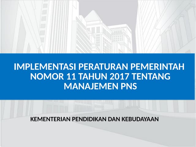Pengukuran Indeks Penerapan Sistem Merit | PDF