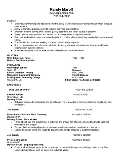 Keith's resume | PDF