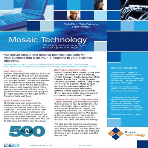 About Mosaic Technology | PDF