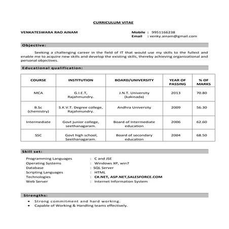 venkat_Resume Abstract | PDF
