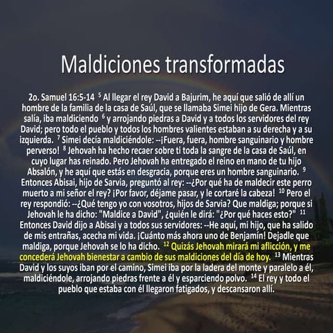 Oración para romper maldiciones impuestas | PDF