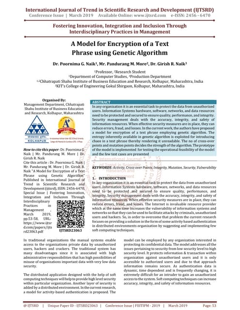 Data Mining Framework For Network Intrusion Detection Using Efficient Techniques Pdf