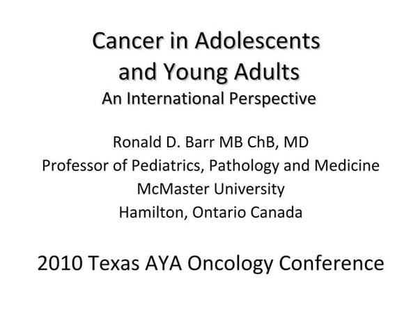 Cancer Survivorship Dr Pozo Kaderman