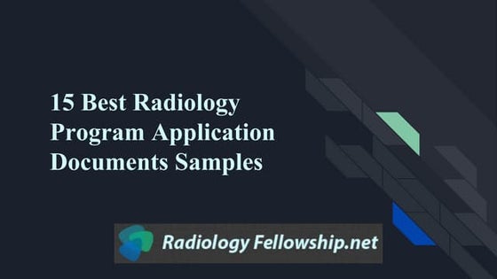 6 Best Samples of Personal Statement in Cardiology | PPTX