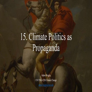 21. Climate Change: The Paris Climate Agreement | PPTX