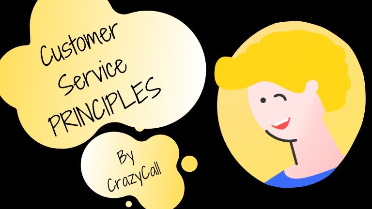 Customer service principles