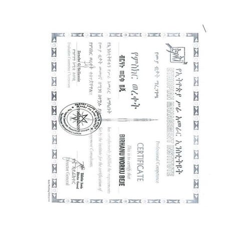 Professional Competence certificates | DOCX