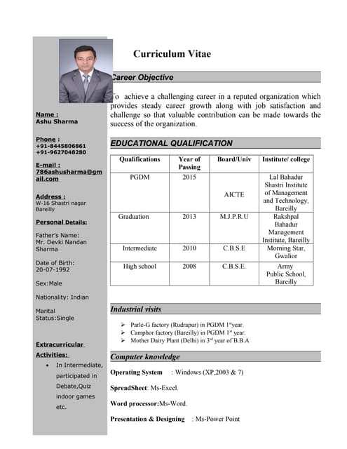 Srinath Resume | DOCX | Resume Writing and Advice | Job Search