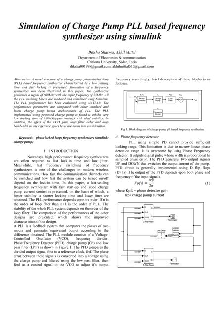 Charge Pump Circuits charge pump circuit | PPTX | Technology & Computing