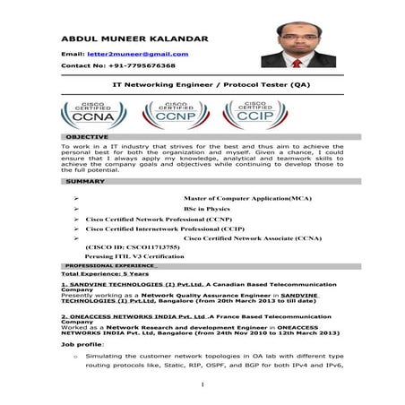 Abdul Muneer k_RESUME | DOC