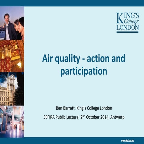Overview of Air Quality Approach in Birmingham | PPT