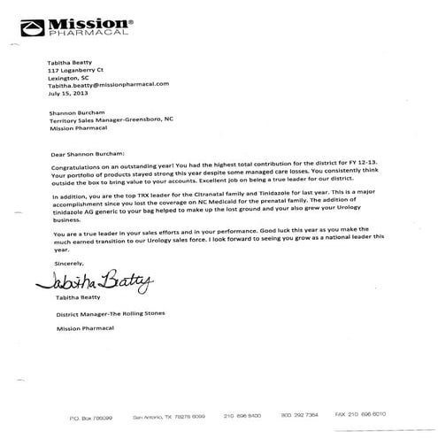 Pinnacle recommendation letters | PDF