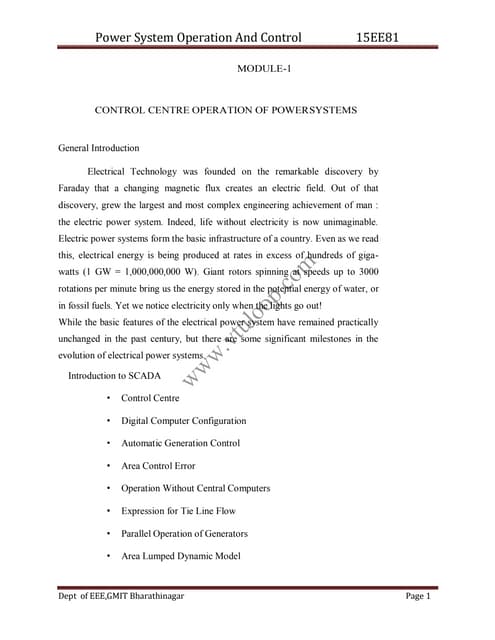 GENERATOR POLE SLIP AND OUT – OF – STEP PROTECTION.pptx