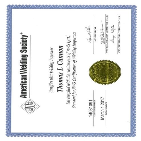 AWS CWI QC! Certificate | PDF