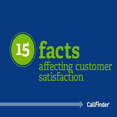 15 Facts Affecting Customer Satisfaction - SD | PDF