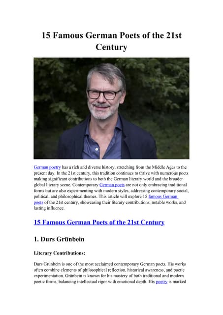 14 Famous German Poets of the 20th Century.docx