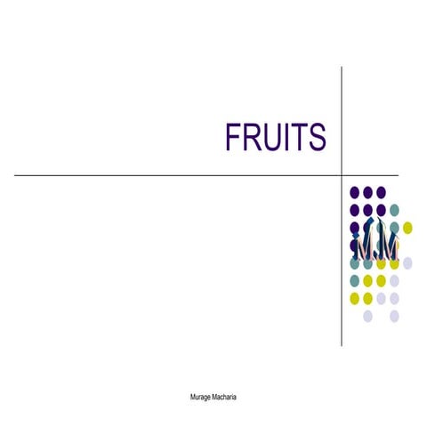 Fruits | PPT