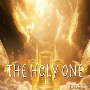 The Holy One | PDF