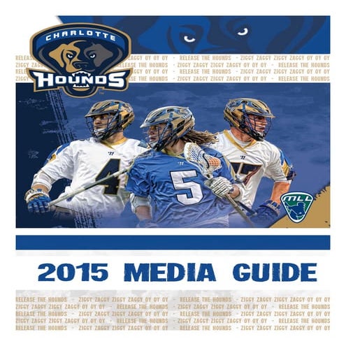 2015 Charlotte Hounds Media Guide | PDF