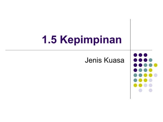 Slide "Kepemimpinan Diri Sendiri: | PPTX