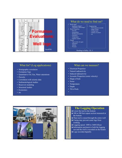 Basic well log interpretation | PDF | Geography | Science