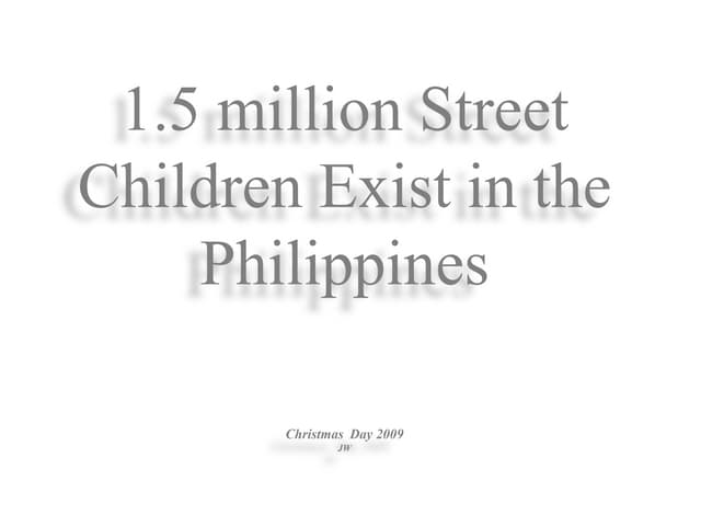 15 Million Kids PPT 15-million-kids-ppt