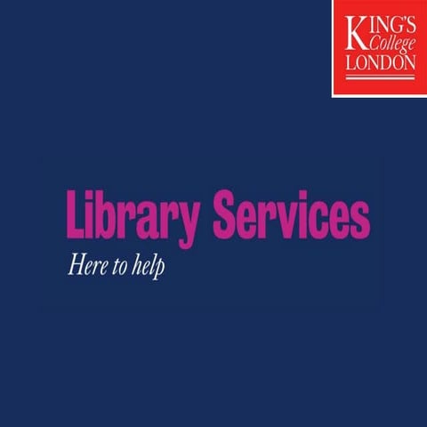 Welcome to the Library | PPT